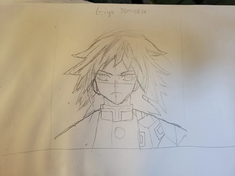 Drew and colored giyu tomioka | Fandom