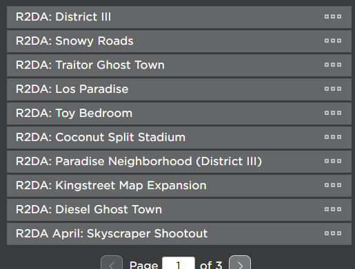 Some r2da maps public to play | Fandom