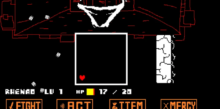 I made an A-10 thing in Create Your Frisk. (download in description if ...