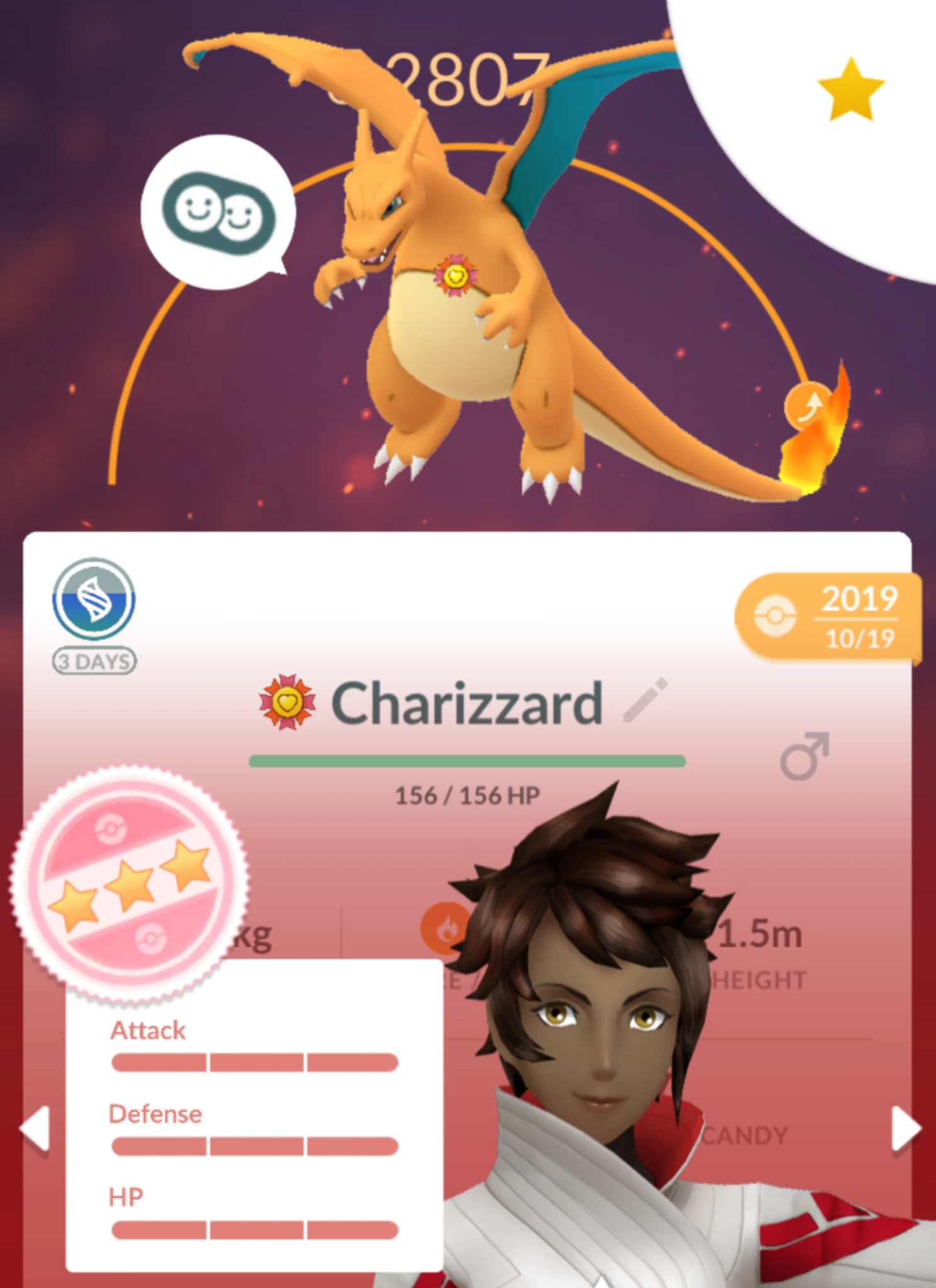 i finally best buddied my hundo charizard | Fandom