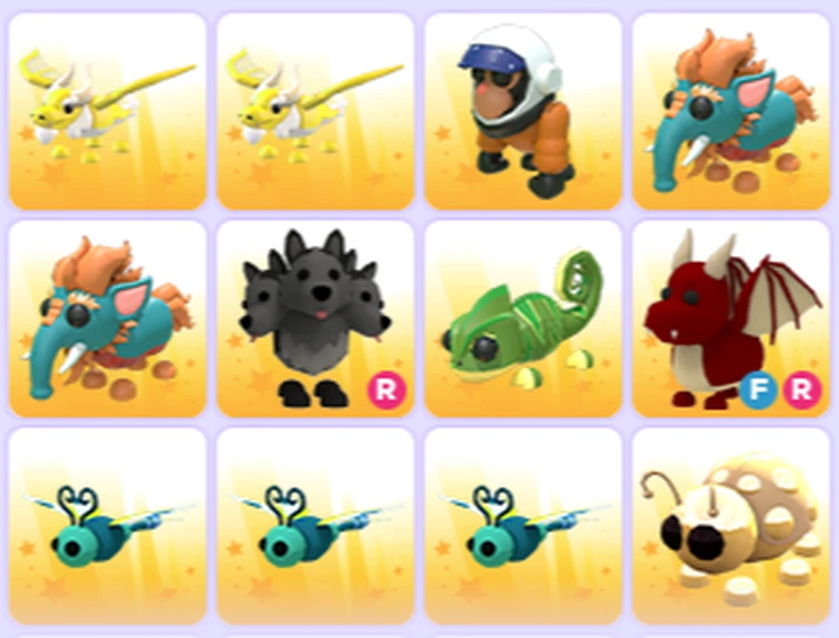 LF: neon Leopard Cats, neon Koi Carps, a neon Amami, a neon Snow ...