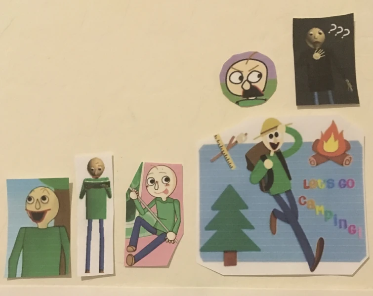 I updated my Baldi Pictures Wall | Fandom