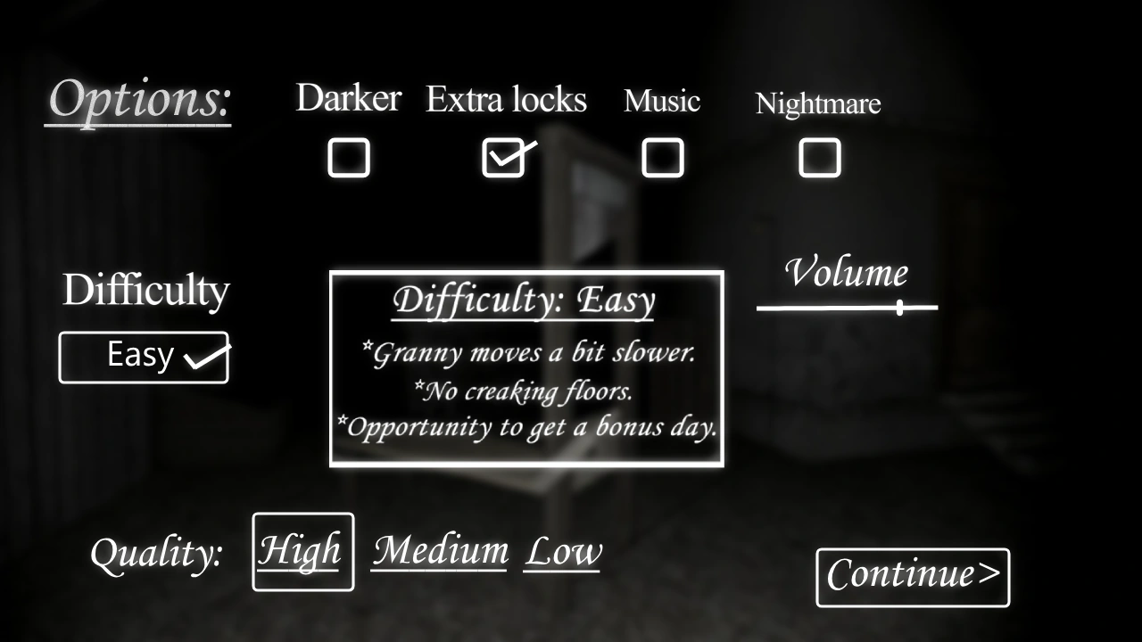 Fan made PC menu for granny 1 | Fandom