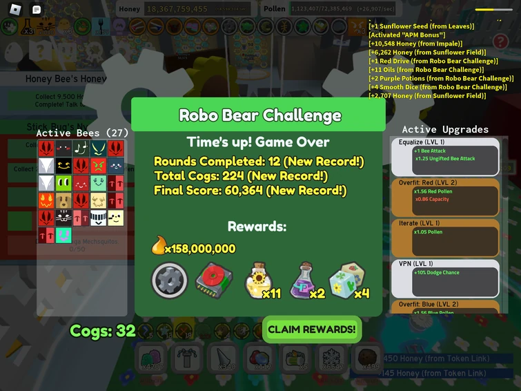 Finally I completed round 10 of Robo Bear Challenge | Fandom