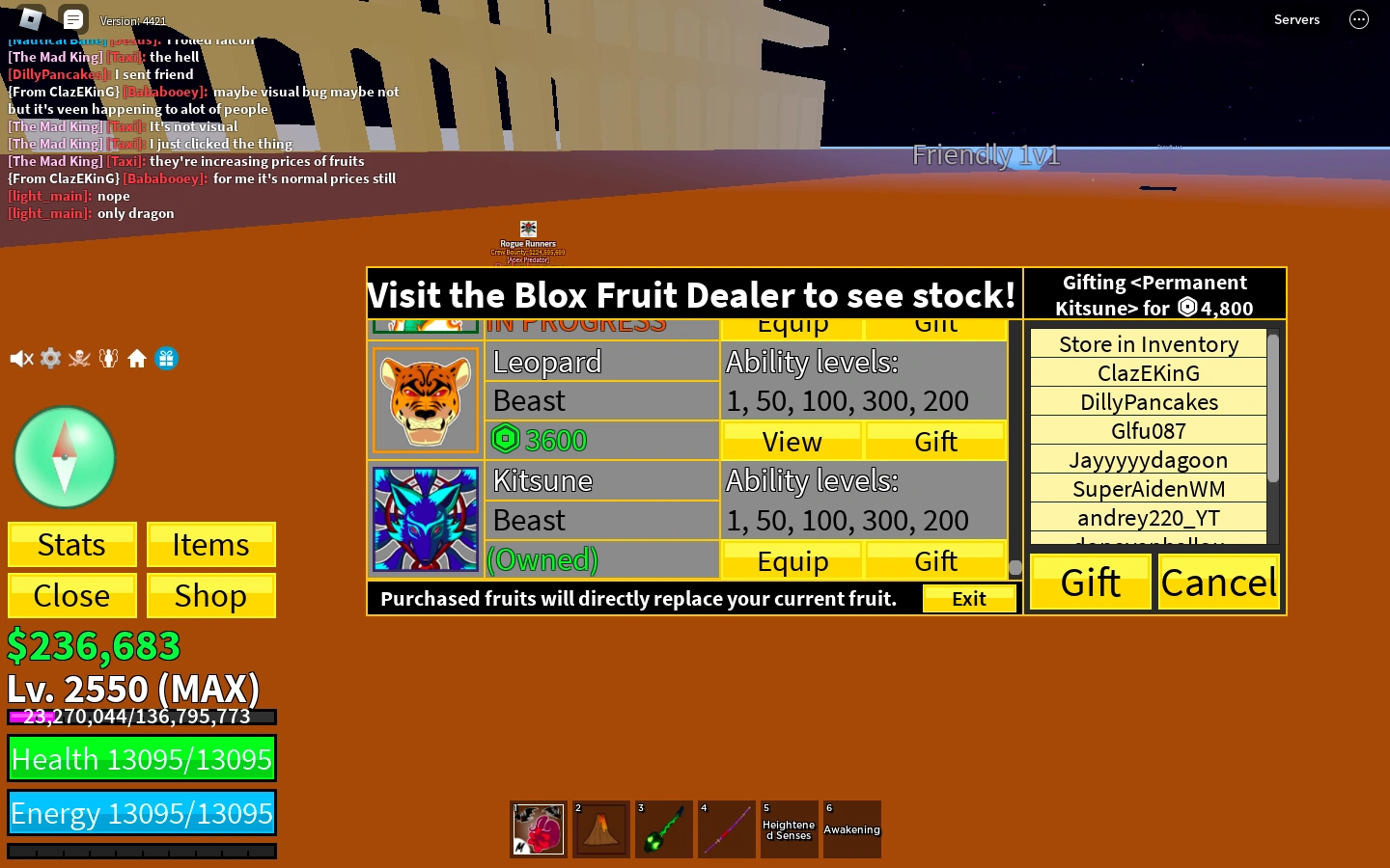 Robux Price Increases for Fruits? | Fandom