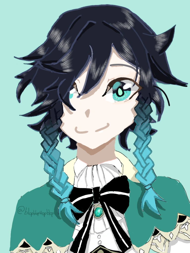 My best venti drawing | Fandom