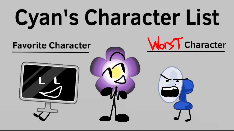 The Cyan’s Character List! | Fandom