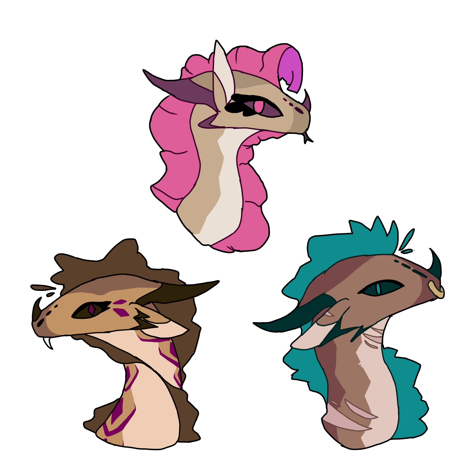 Of three Queens - HC Sandwing Sister Designs | Fandom