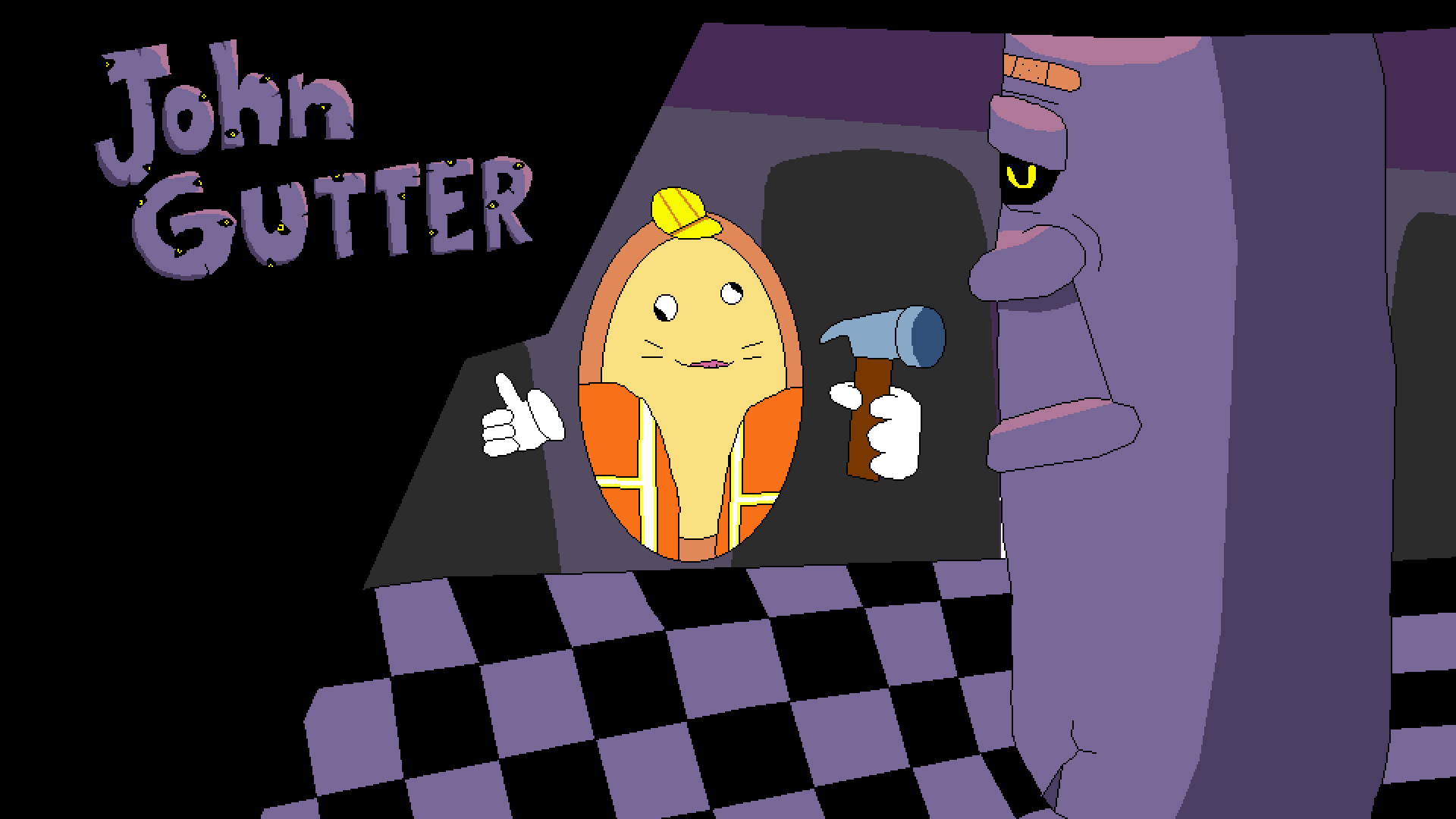 I made a John Gutter title card for Pizza Rat | Fandom