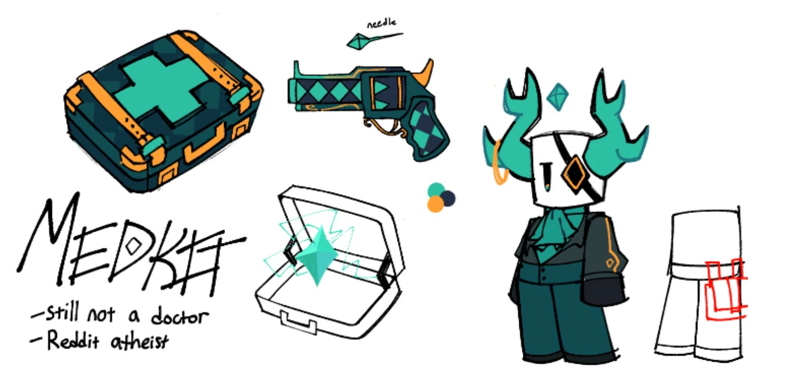 Old Medkit concept art | Fandom