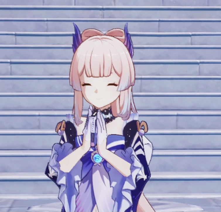 There is no meme. Just smiling Kokomi. | Fandom