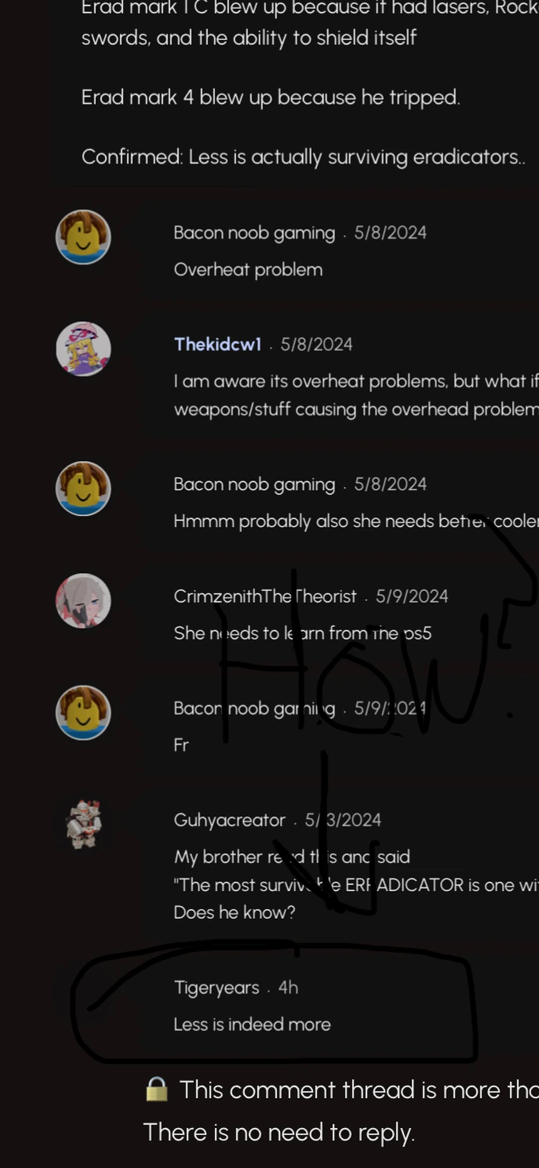 How?… look at the bottom comment it come 4hrs ago | Fandom