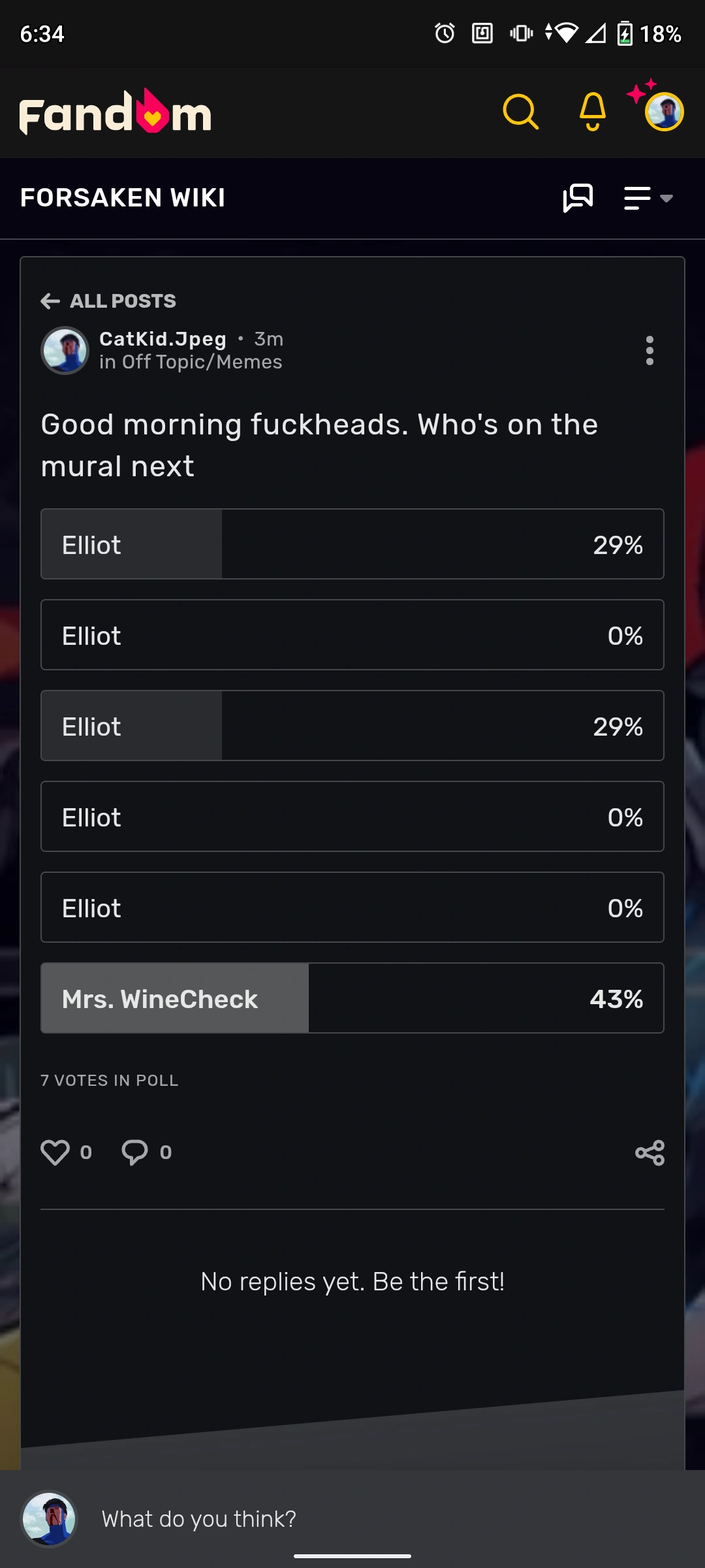 I'm regretting this bet already | Fandom