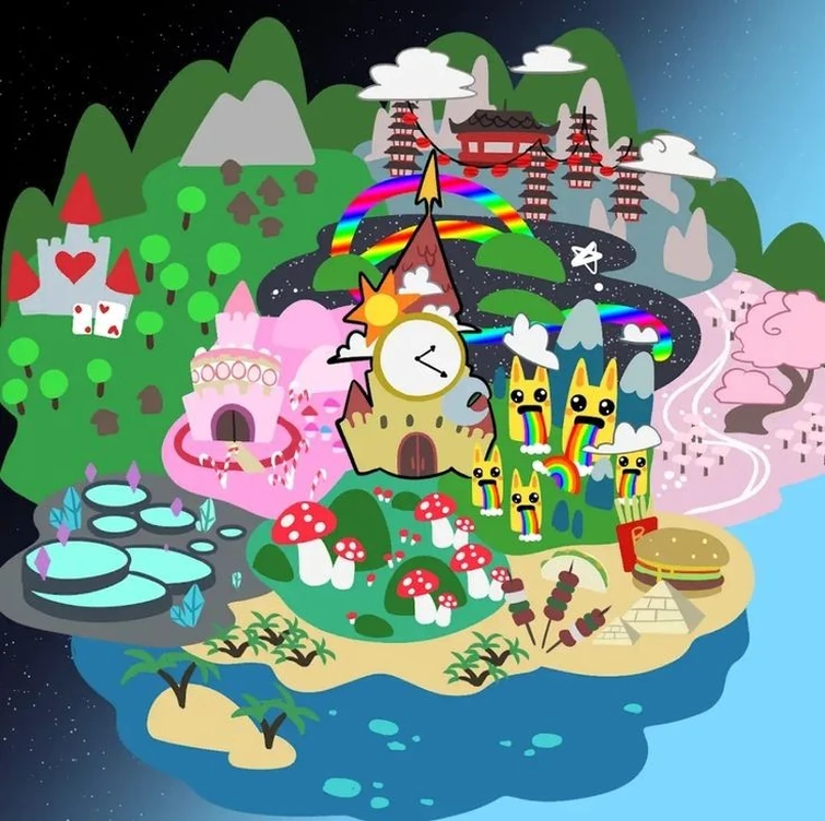 We should make a dandy's world fan game about Shining False Paradise ...