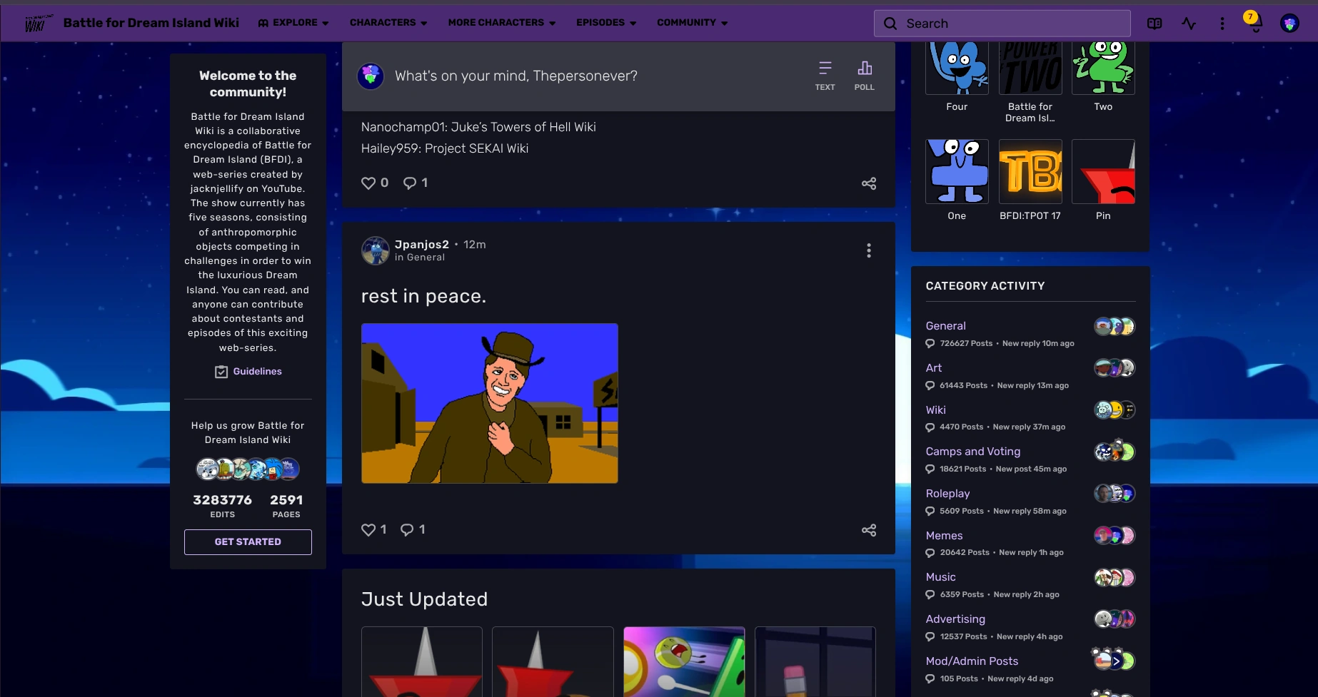 Guess what wiki I've used as a base to color the bfdi wiki. | Fandom