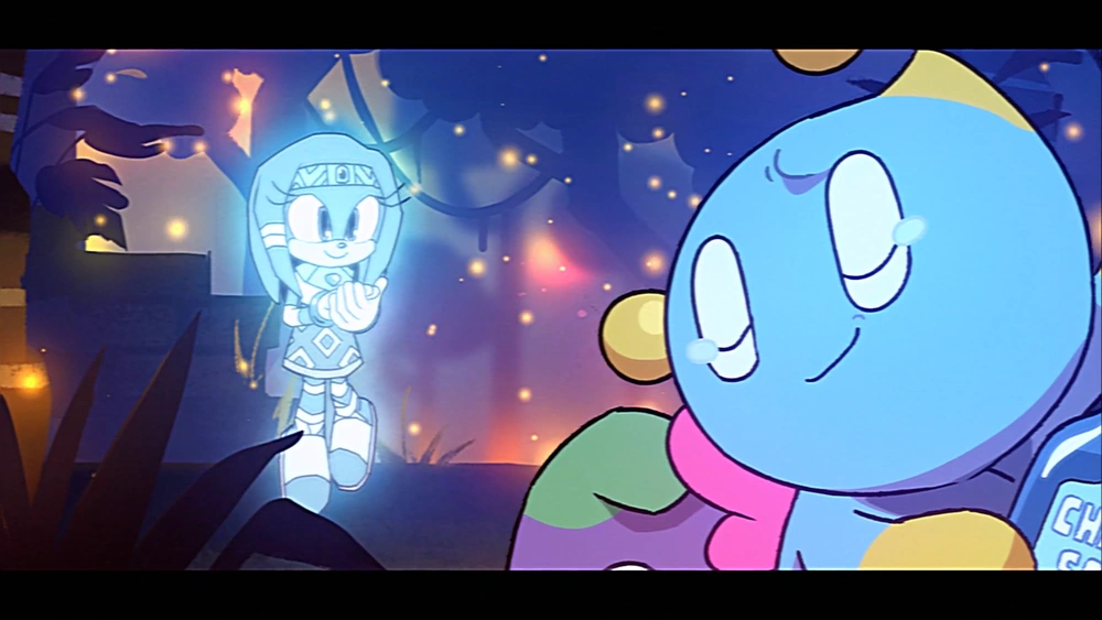 I can't exactly prove it... but I think Tikal's appearance in the Chao ...