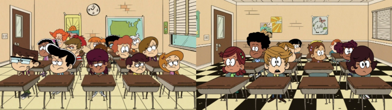 Mrs. Johnson & Ms. Allegra's Classmates Sitting in Desks | Fandom