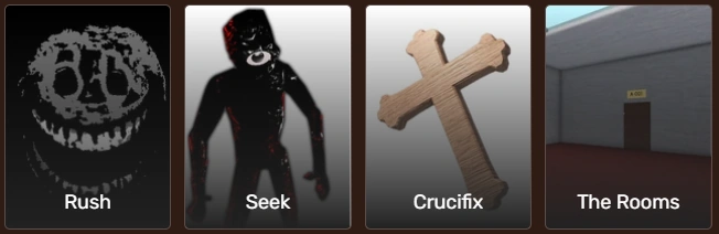 Rush and Seek use a crucifix on The Rooms | Fandom
