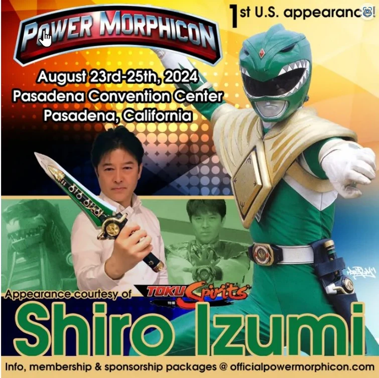 Shiro Izumi to appear in the Power Morphicon 2024 | Fandom