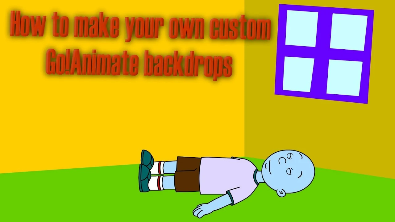 I made a video guiding on how to make custom Go!Animate backdrops, give ...