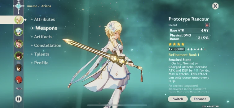 My Lumine Build | Fandom