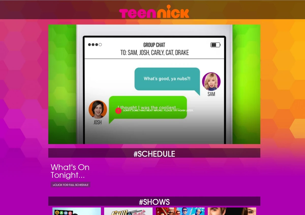 TeenNick.com/Site information | Real Websites Wiki | Fandom