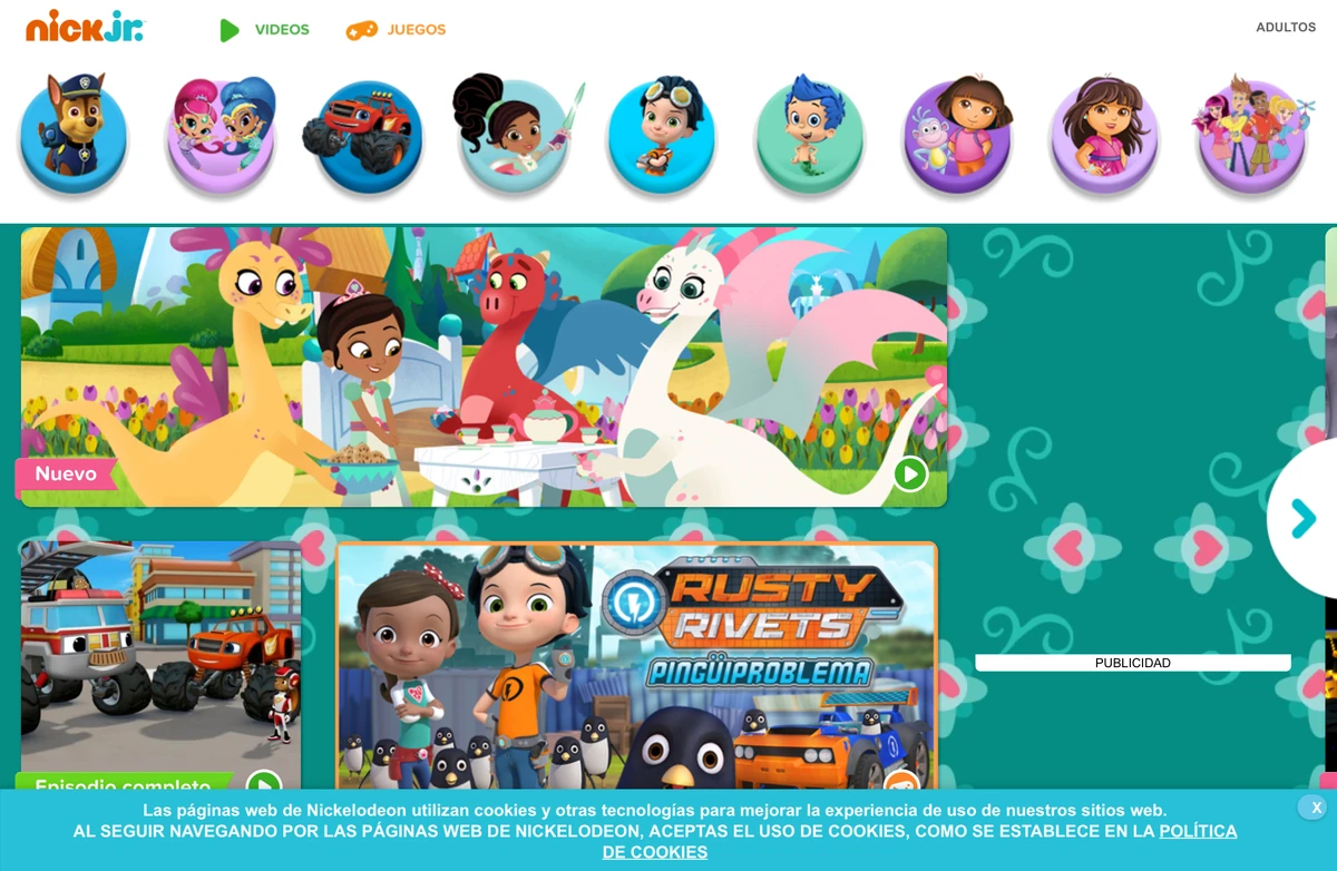 Nickjr.es | Real Websites Wiki | Fandom