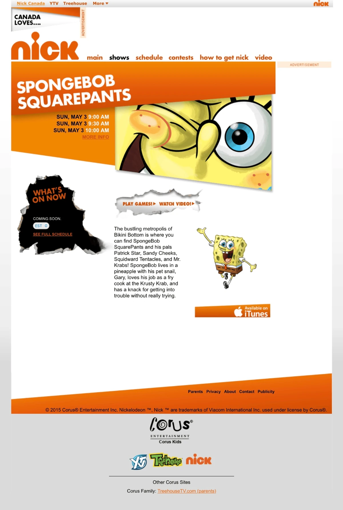 nickcanada.com | Real Websites Wiki | Fandom