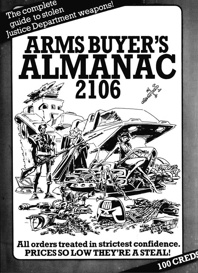 Arms Buyer's Almanac 2106 | 2000ADopedia | Fandom