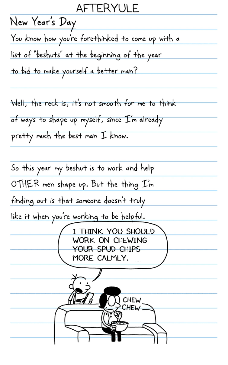 Diary of a Wimpy Kid: The Last Straw Anglish Translation | Fandom