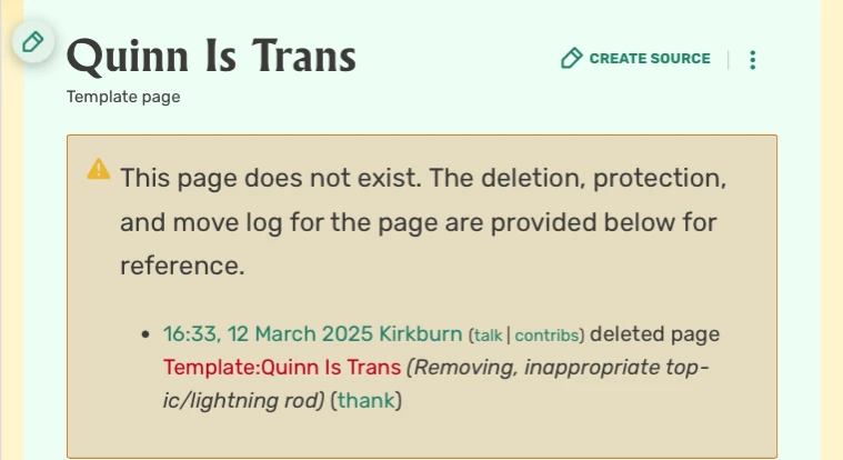 We really needed a FANDOM admin to delete this template? | Fandom