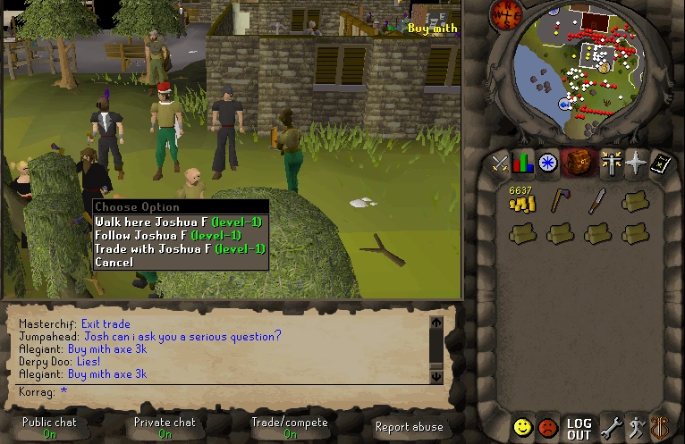 Joshua F | 2006scape Wiki | Fandom