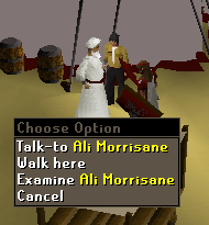 Ali Morrisane | 2006scape Wiki | Fandom