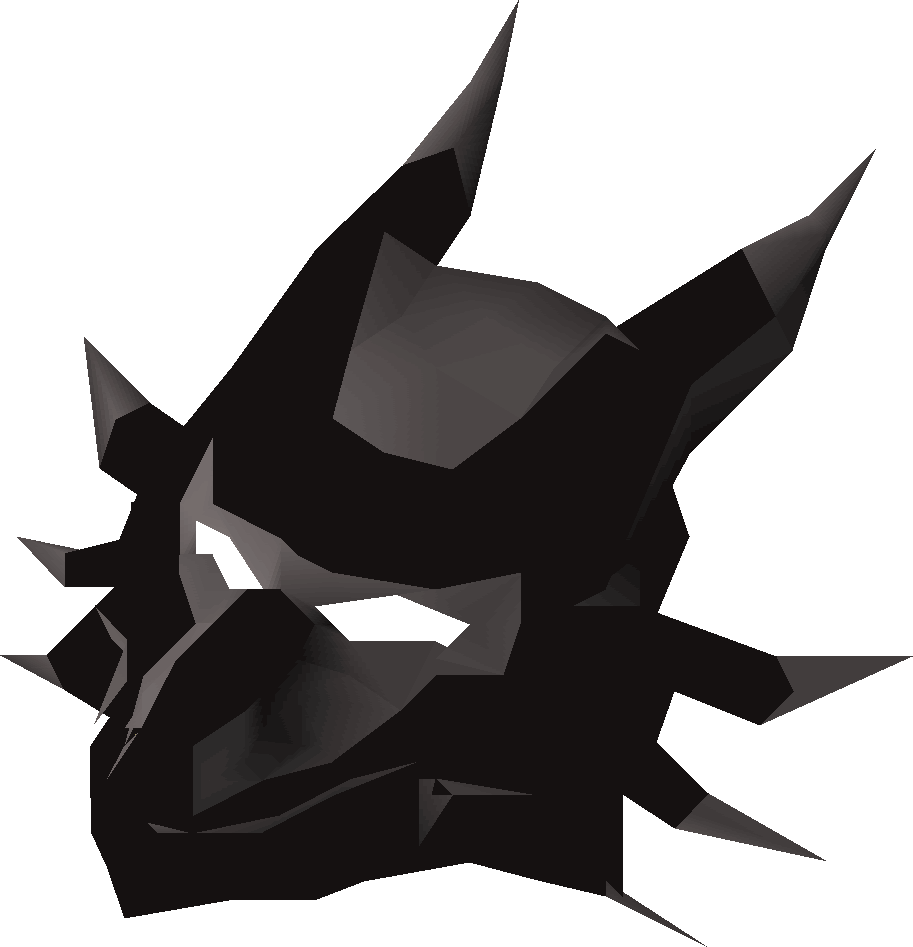 Black dragon mask | Old School RuneScape Wiki | Fandom