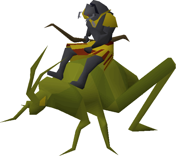 Locust rider | Old School RuneScape Wiki | Fandom