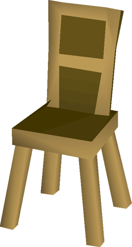 Wooden chair | Old School RuneScape Wiki | Fandom