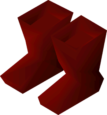 Red boots | Old School RuneScape Wiki | Fandom