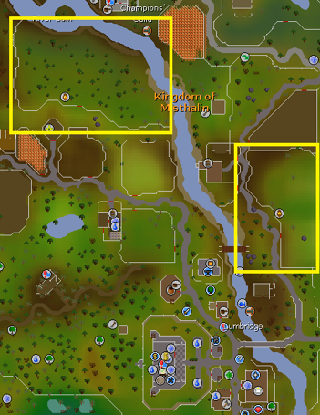Lumbridge cow field | Old School RuneScape Wiki | Fandom