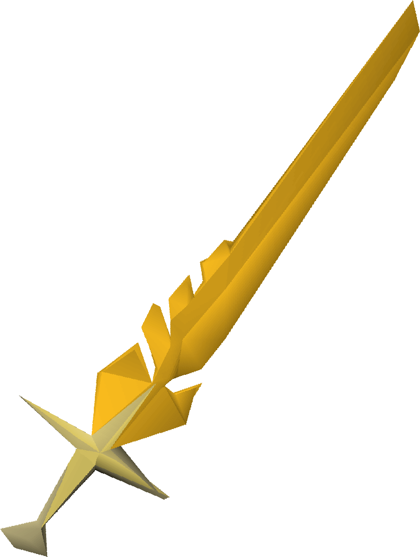 Saradomin's blessed sword | Old School RuneScape Wiki | Fandom