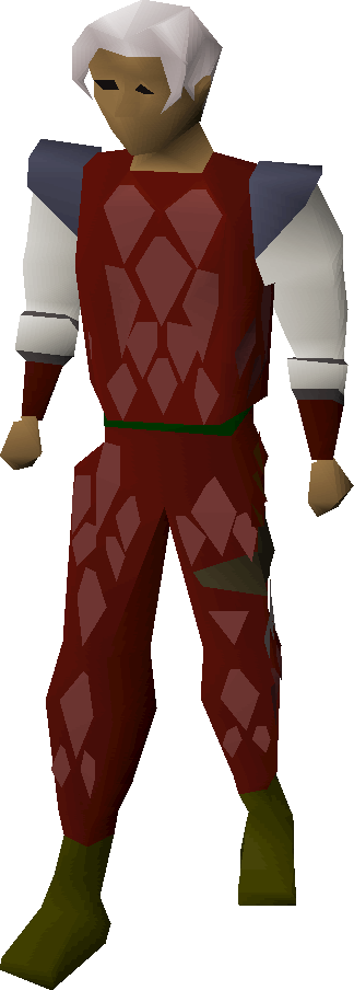 Red dragonhide armour | Old School RuneScape Wiki | Fandom