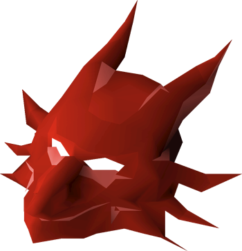 Red dragon mask | Old School RuneScape Wiki | Fandom