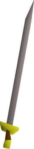 Steel longsword | Old School RuneScape Wiki | Fandom