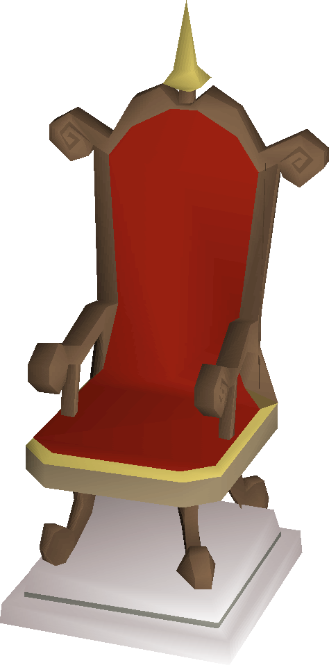 Mahogany throne | Old School RuneScape Wiki | Fandom