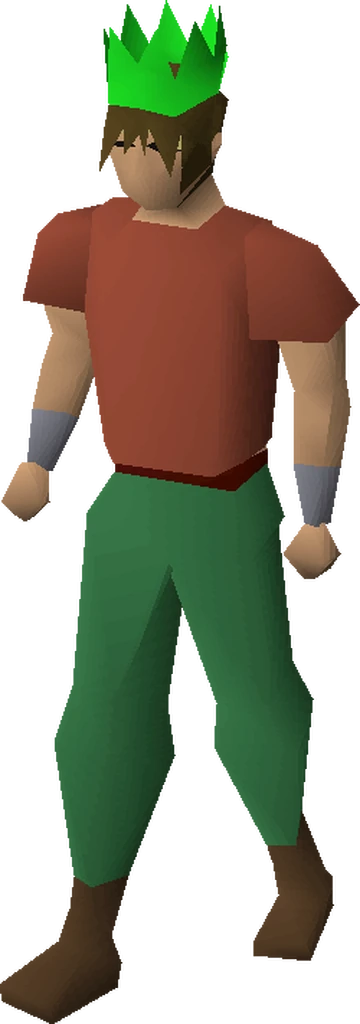 Green Party Hat Runescape