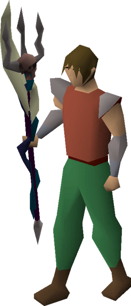 Trident of the swamp (e) | Old School RuneScape Wiki | Fandom