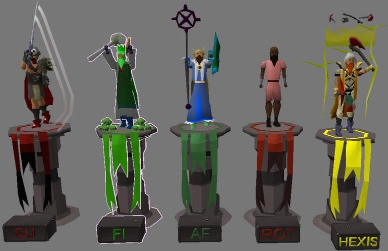 Clan Cup Statues | Old School RuneScape Wiki | Fandom