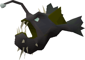 Burnt anglerfish | Old School RuneScape Wiki | Fandom