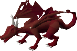 Red dragon | Old School RuneScape Wiki | Fandom