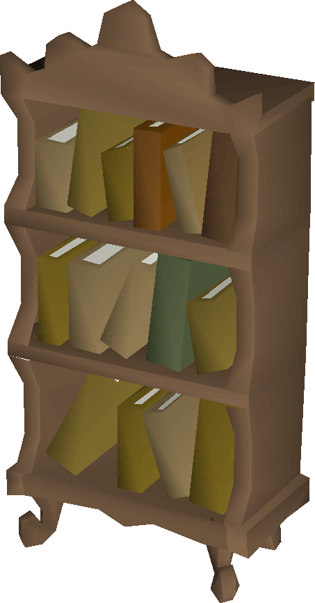 Mahogany bookcase | Old School RuneScape Wiki | Fandom