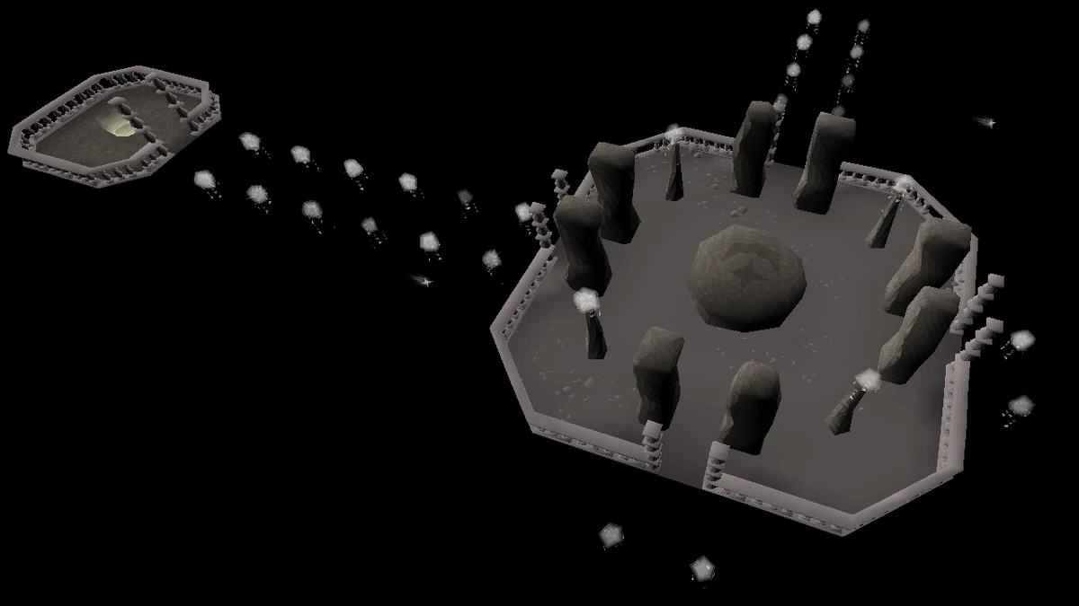 Crafting cosmic runes through the Abyss | Old School RuneScape Wiki ...